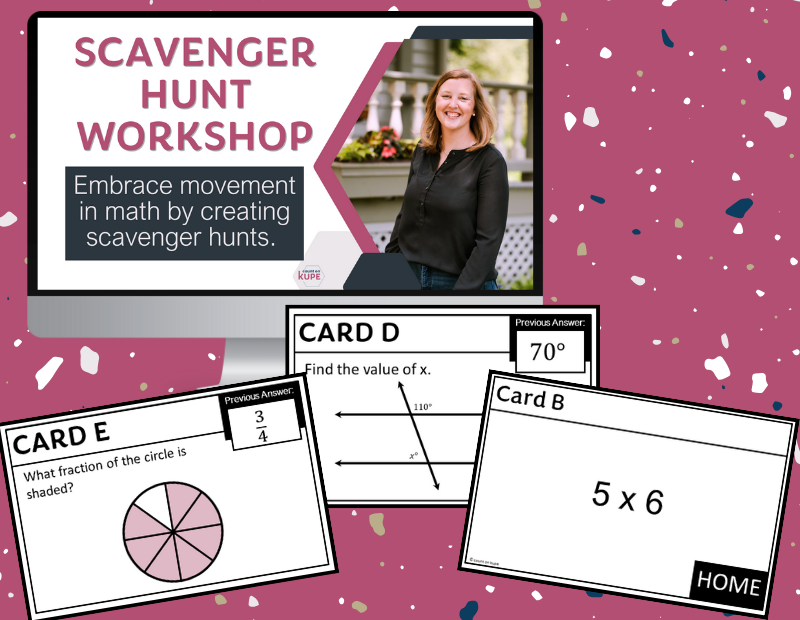 Scavenger Hunt Workshop - count on kupe