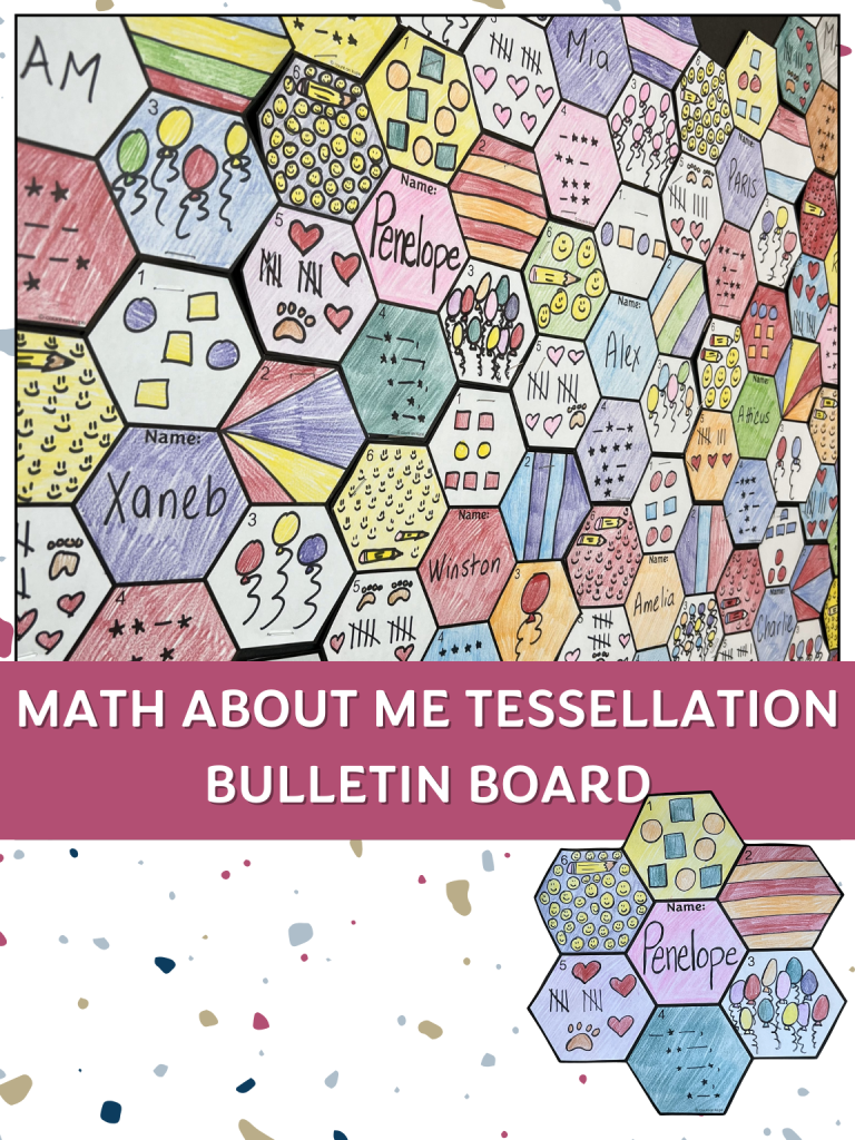 Math About Me Tessellation - count on kupe