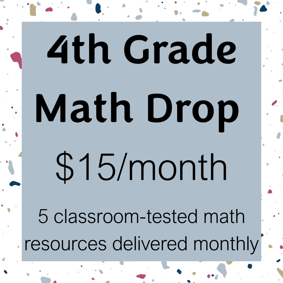 The Kupe Collection – 4th Grade Math Drop (Monthly) - count on kupe